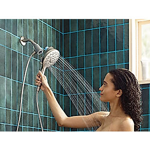 Moen IN208H2SRN Aromatherapy Handshower with INLY Shower Capsules, Spot Resist Brushed Nickel