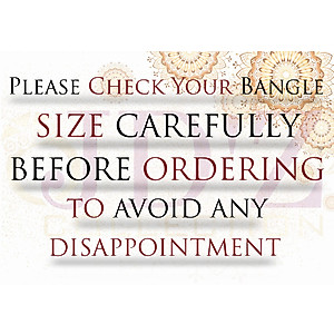 JD'Z COLLECTION Indian Traditional Glass Bangles Kada For Women & Girls Stylish Ethnic Partywear Bangle Bollywood Fashion Jewelry Set Of 4pc (Red, 2.6)