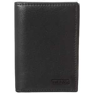 TUMI - Delta Gusseted Card Case Wallet with RFID ID Lock for Men - Black