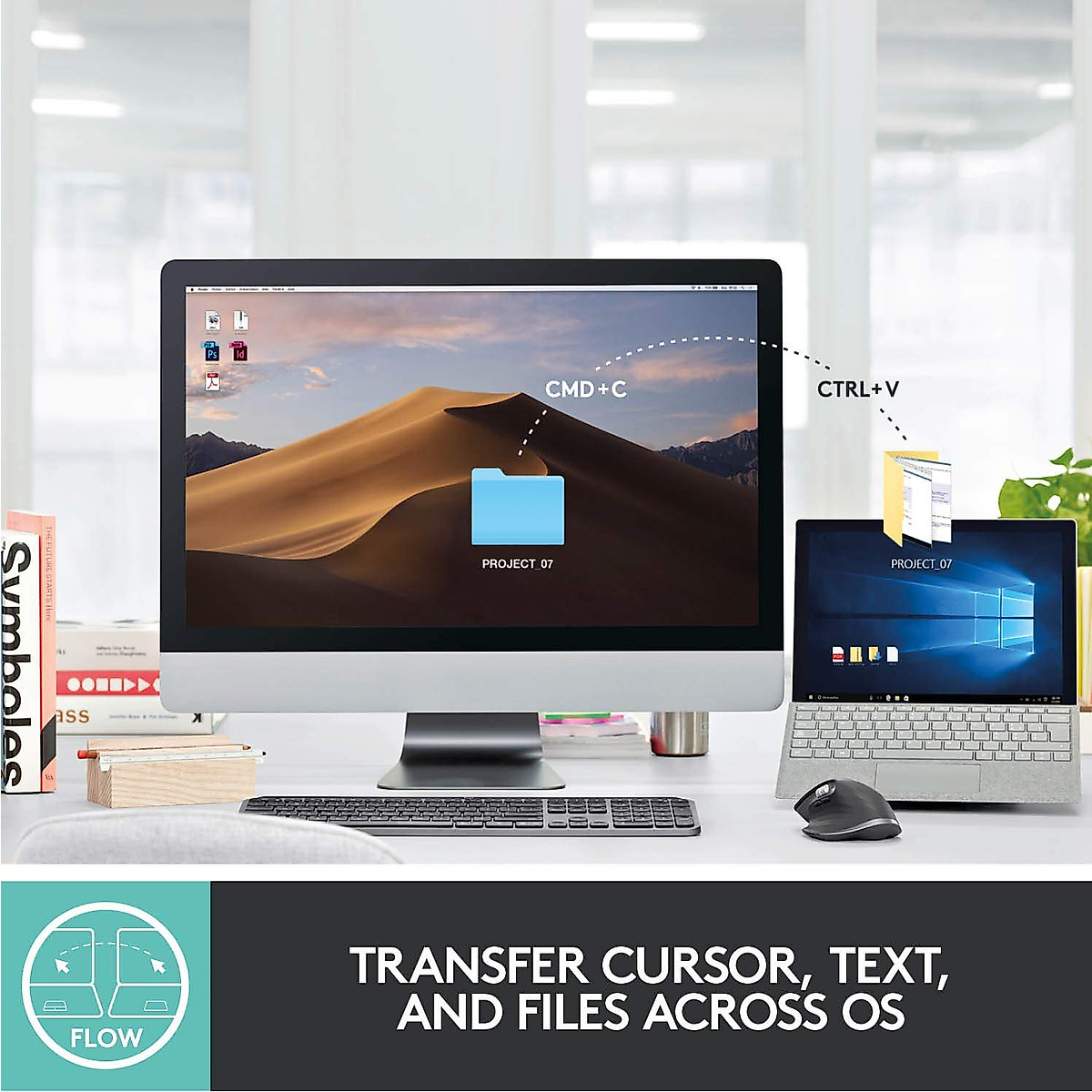 Logitech MX Master 3 Advanced Wireless Mouse - Graphite (RENEWED)