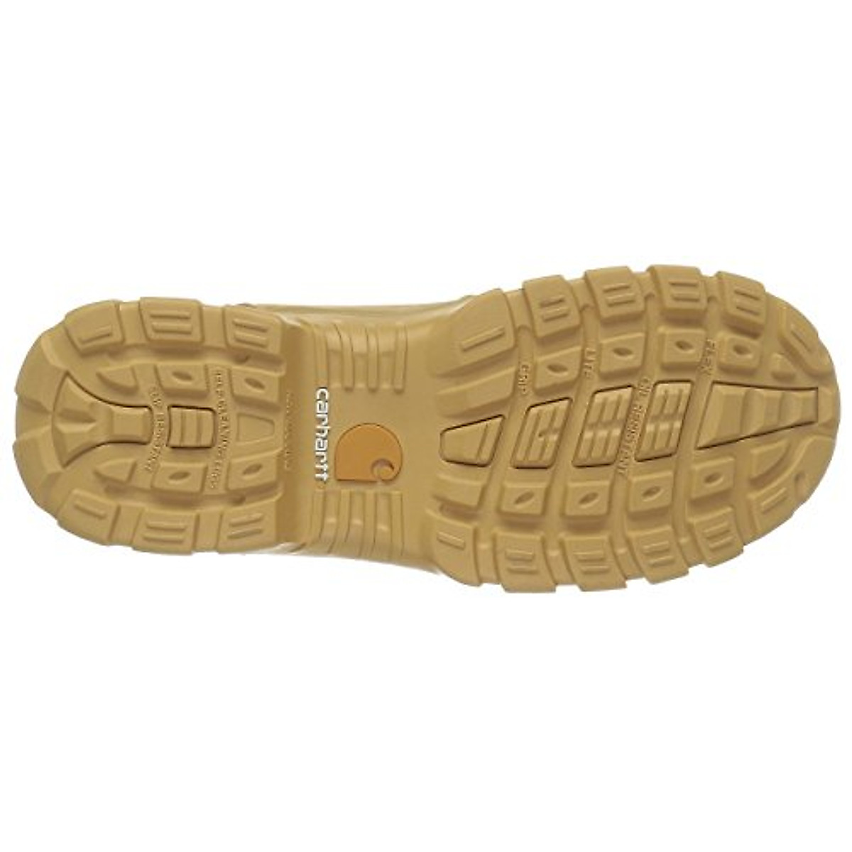 Carhartt mens Cmf8058 Rugflx 8" Wheat Soft Work Boot, Wheat, 9.5 US