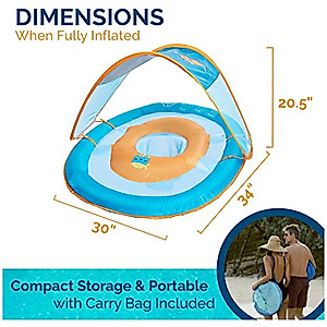 SwimWays Baby Spring Float Sun Canopy