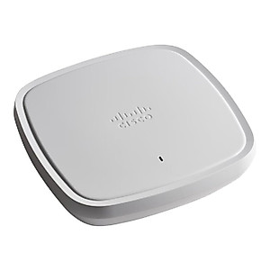 Cisco Catalyst 9120AXI-B Wireless Access Point, Wi-Fi 6, 4x4 Dual 5GHz Radio, CleanAir with Cisco RF ASIC, MU-MIMO, PoE, Internal Antenna (C9120AXI-B)