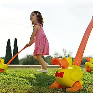 Waddles the Waddle Duck - Baby to Toddler Push Toy with Quacking Sounds and Waddling Action, Walking Toy for 1-3 Year Olds, Great for 1 Year Old Learning to Walk - Yellow