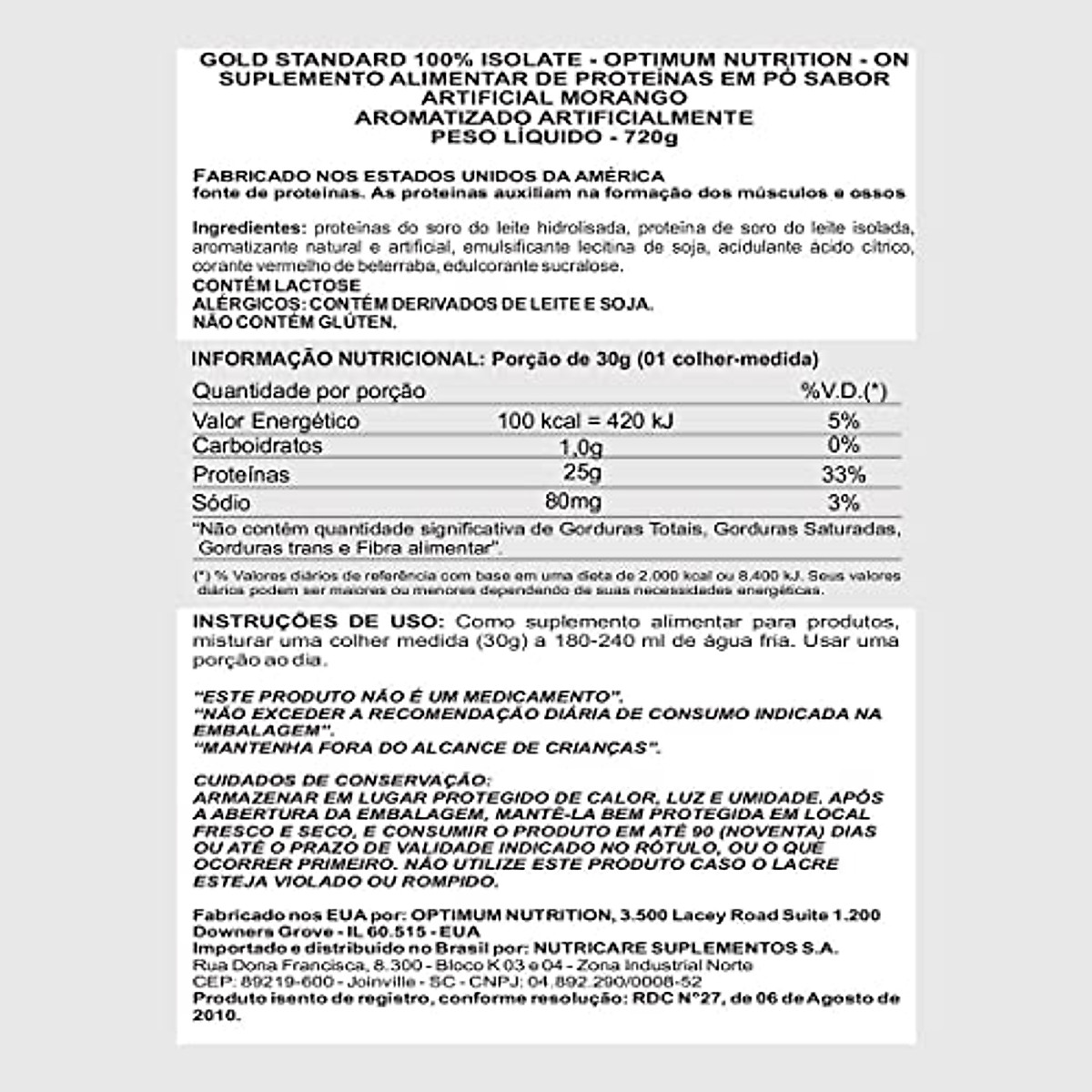 Optimum Nutrition on Isolate, Vanilla Soft Serve, 1.62 Pound