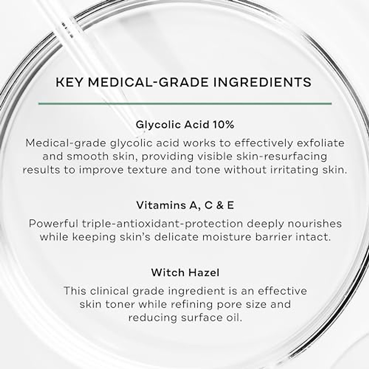 Replenix Glycolic Acid 10% Resurfacing Skin Peel, Medical-Grade Facial Peeling Pads for Discoloration & Acne (60 ct.)