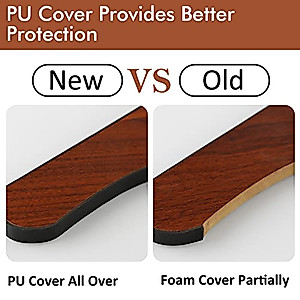 CAHAYA Guitar Stand Universal Wooden Guitar Stand X-Frame Style Portable String Instrument Holder with Soft Rubber Covering for Acoustic Classical Bass Guitars CY0180