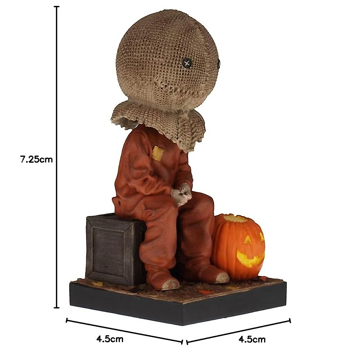 Royal Bobbles Trick 'R Treat Sam Sitting Collectible Bobblehead Statue