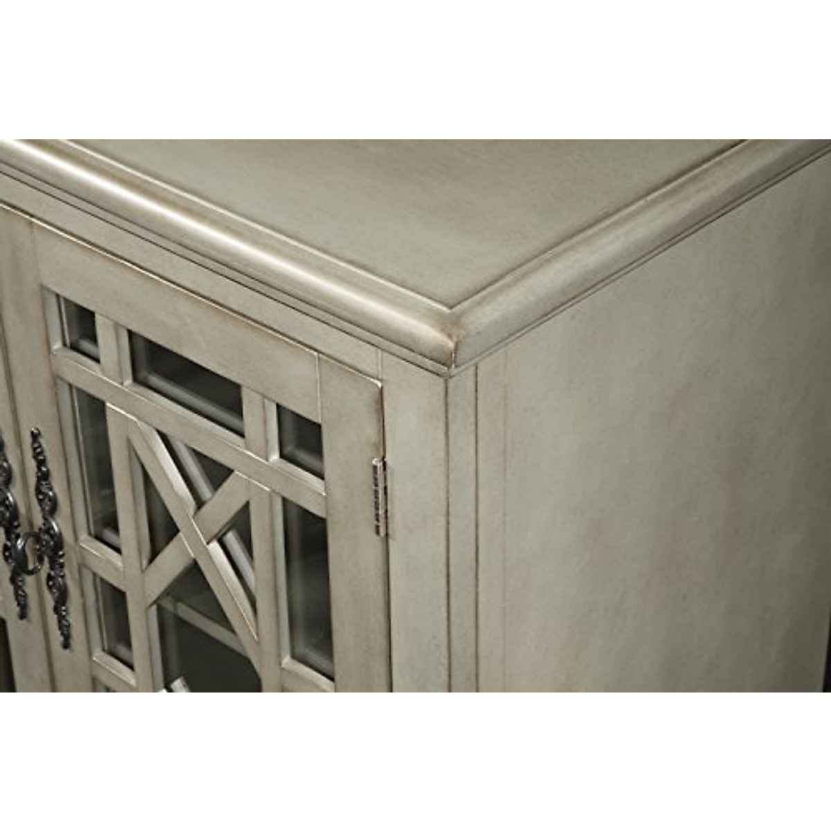 Martin Svensson Home Marche 63" TV Stand, Antique Silver