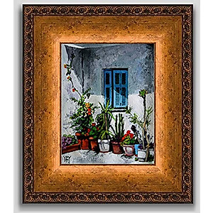 La Ventana Azul, Villa Courtyard Flwer Pots By Internationally Renowned Artist Yary Dluhos