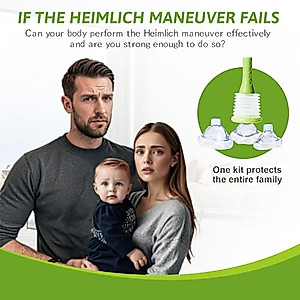 Choking Rescue Device for Kids and Adults, Anti Choking Device, Arixmed Portable Choking Rescue Device, First Aid Choking Device - Home Kit