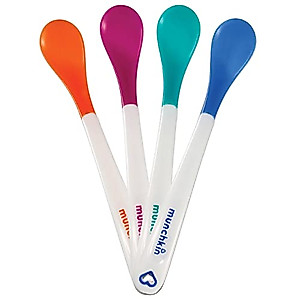 Munchkin® White Hot® Safety Baby Spoons, BPA Free, 4 Pack