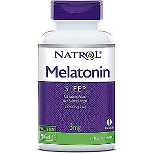 Natrol Melatonin - 3 mg - 240 Tablets