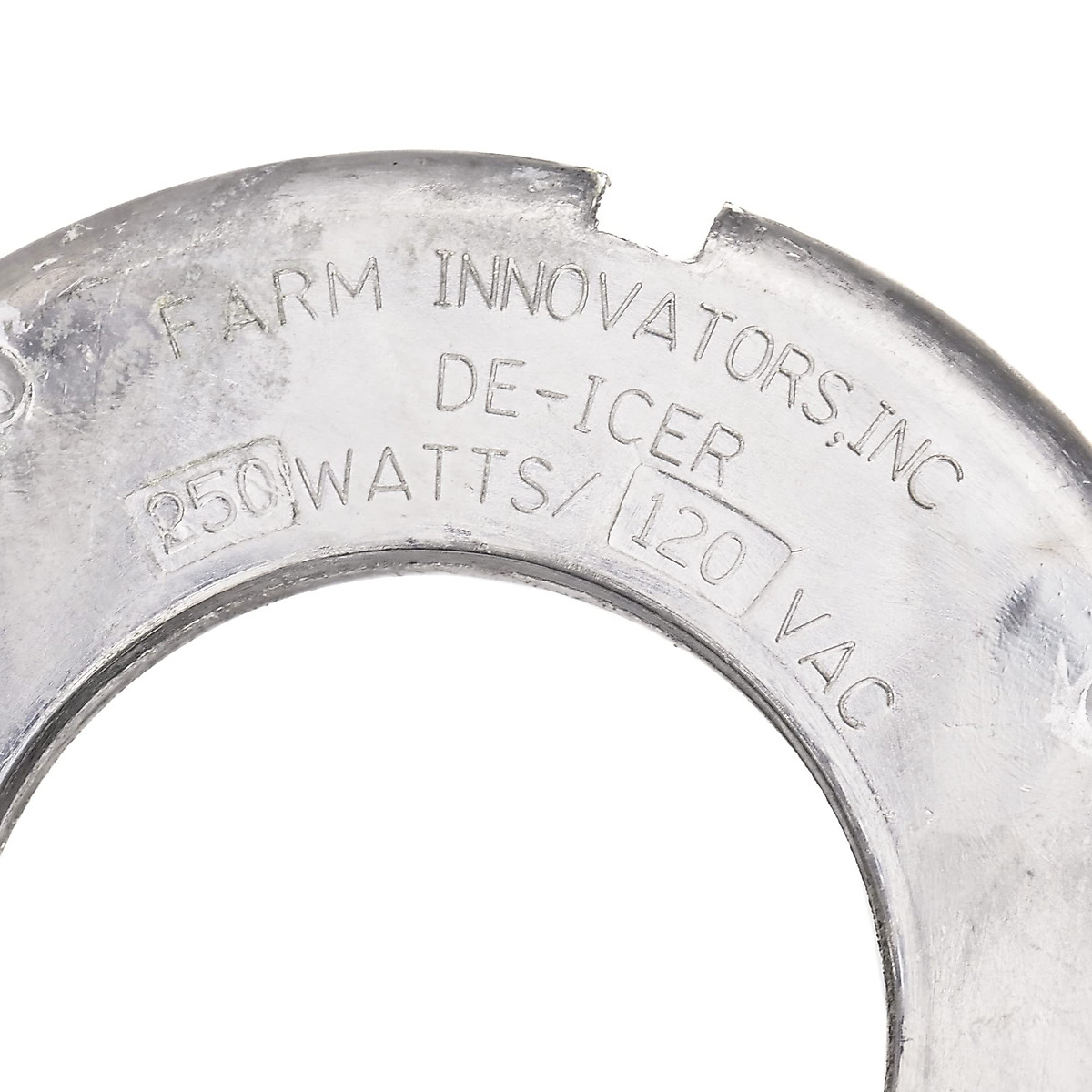 Farm Innovators C-250 Submergible Cast Aluminum Utility 250 Watts Multi-use De-Icer for Livestock Containers up to 25 gallons