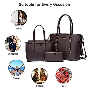 Montana West Purses and Handbags for Women Tote Purse and Wallet Set Shoulder Bag for Women 3pcs MWC3-C032WCF