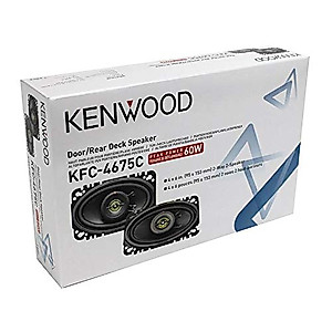Kenwood KFC-4675C 60-Watt 4-Inch x 6-Inch Two-Way Speaker System