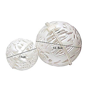 Double Spherical Bra Washing Bag, Underwear Washer Saver Laundry Ball for Washing Machine/Washer