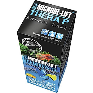 Microbe-Lift THERAPH16 TheraP Fish Care Treatment for Freshwater and Saltwater Home Aquariums and Tanks, 16 Ounces