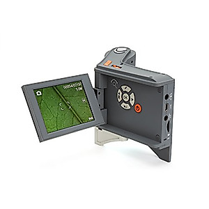 Celestron 44314 FlipView Handheld LCD Microscope (Grey)
