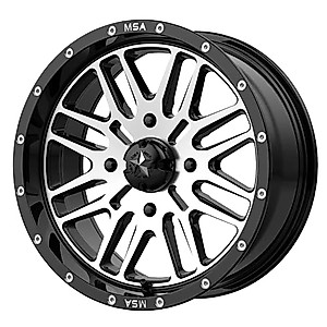 Full Set Of MSA M38 Brute 22x7 4/156 10MM Wheels
