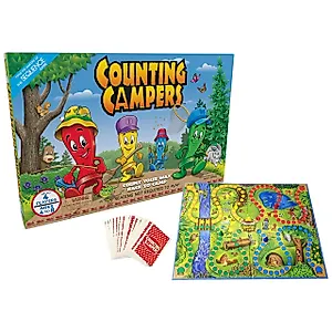 Jax Counting Campers Board Game Games ,5"