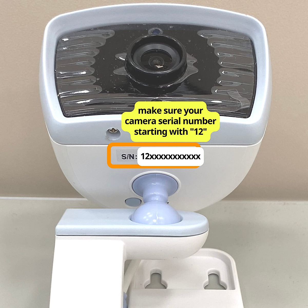 Moonybaby QuadView 30 & 40 Replacement Monitor, Only for Camera's S/N Number Start with 12