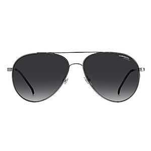 Carrera 2031T/S Ruthenium/Dark Grey Shaded 58/14/145 unisex Sunglasses