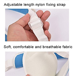 QIANMEI Fixed Elbow Brace Shoulder Immobilizer,Arm Support Sling Lightweight Breathable Suitable for Elbow Joint Fixation, Shoulder Clavicle Injuries, Arm Fractures and Use After Surgery