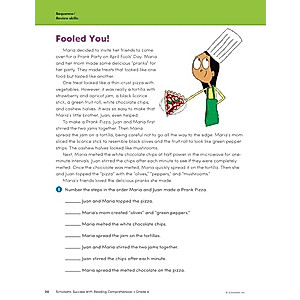 Scholastic Success with Reading Comprehension Grade 4 Workbook