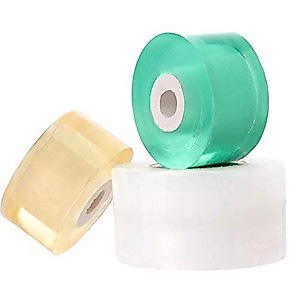 KOHAND Grafting Tapes, 30 Rolls Garden Tapes for Plants 328Ft/100M Each, Self-Adhesive Plants Repair Poly Budding Tapes, Stretchable Floristry Film Fruit Tree Grafting Tool