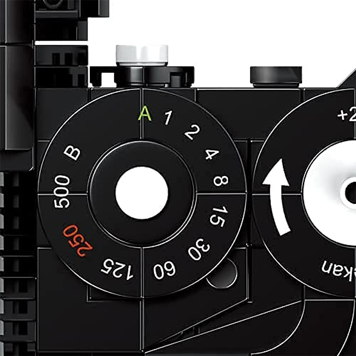 NC Uvini Building Blocks Camera, DIY STEM Toys, Building Construction Brick Set Best Gift for Adult, Teens, Collectible Model Digital Camera to Build 627pcs