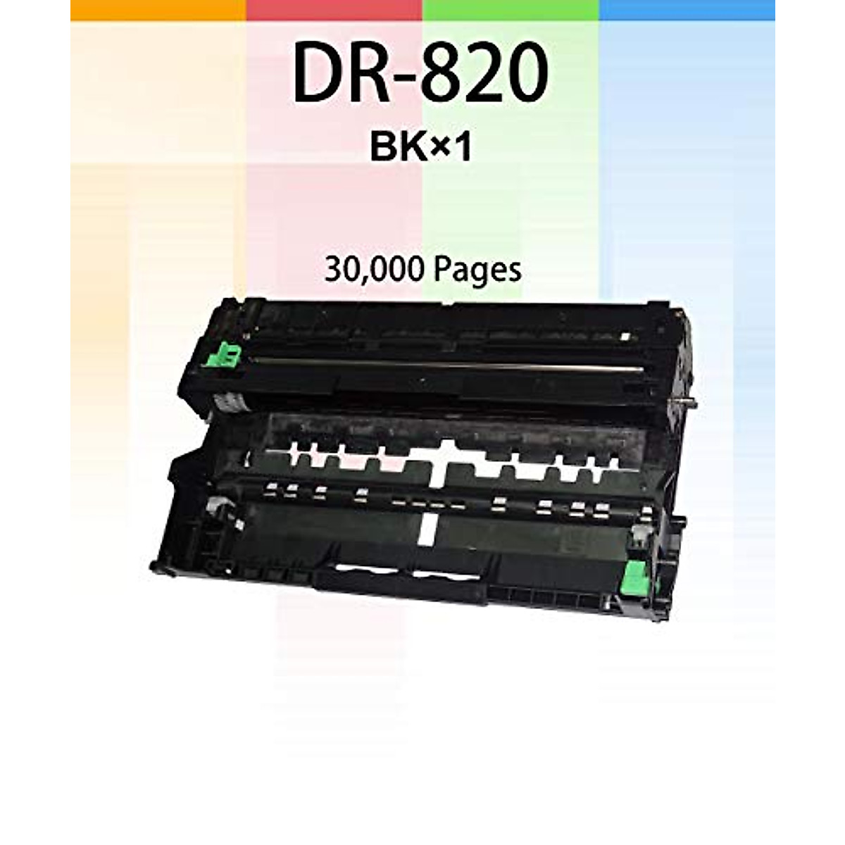 (Drum, Pack of 1) Compatible Replacement for DR820 DR-820 Drum Unit (Used for TN850 TN820 TN880 Toner) for HL-L6200DW MFC-L5900DW MFC-L5800DW MFC-L5700DW HL-L5200DWT Printer, Sold by GTS