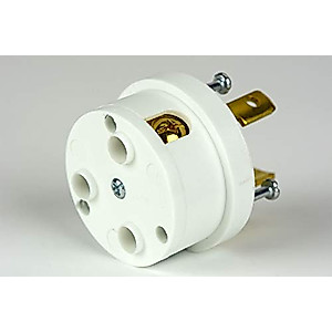 TEMCo Industrial NEMA Replacement Plug UL Listed L6-30 Male, Female, Pair for Generator, RV, Camper, Welder