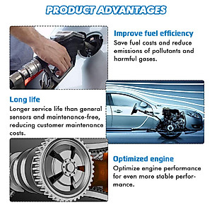 Oxygen Sensor 13444 Replacement for Buick Cadillac Chevy GMC Isuzu Downstream Upstream Oxygen Sensor Replace 234-4337, 21528, ES20002, SG277, AFS97, AFS123, 12578459, 12587214
