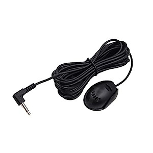 External Microphone Assembly for Car Radio Head Units with 3.5mm Input Compatible with jvc's kw-m750bt / kw-v240bt,Dmcpa70bt Receiver,XAV-712HD,Xav-ax1000