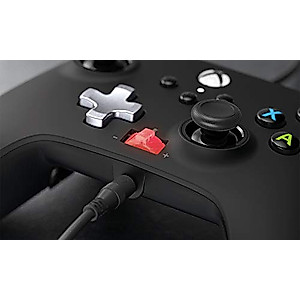 PowerA Enhanced Wired Controller for Xbox Series X|S - Black, Officially Licensed for Xbox