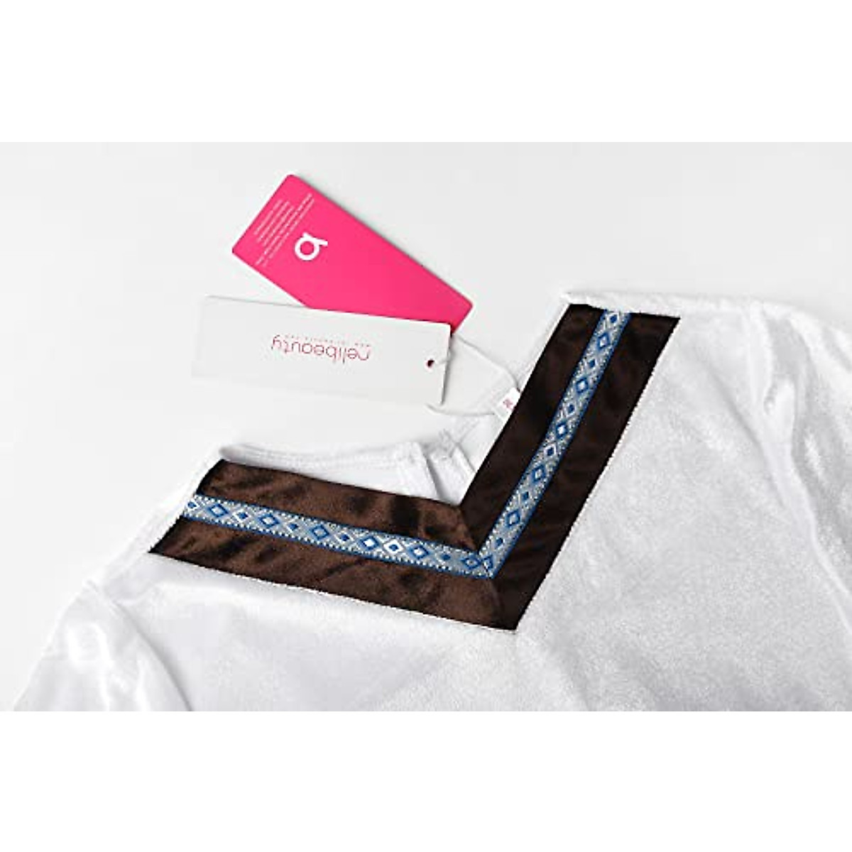 ReliBeauty Boys Saint Joseph Costume Shepherd Costume Saint Costume for Kids with Vest and Headpiece,150