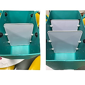 Donaiwads 2 Set Divider Tray Compatible for Bogg Bag Beach Bag Accessories Beach Bag Divider Compatible with X Large Tote Beach Bag (White)