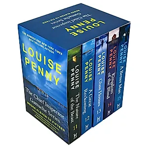 Chief Inspector Gamache Book Series 11-15 Collection 5 Books Set (The Nature of the Beast, A Great Reckoning, Glass Houses, Kingdom of the Blind, A Better Man [Hardcover])