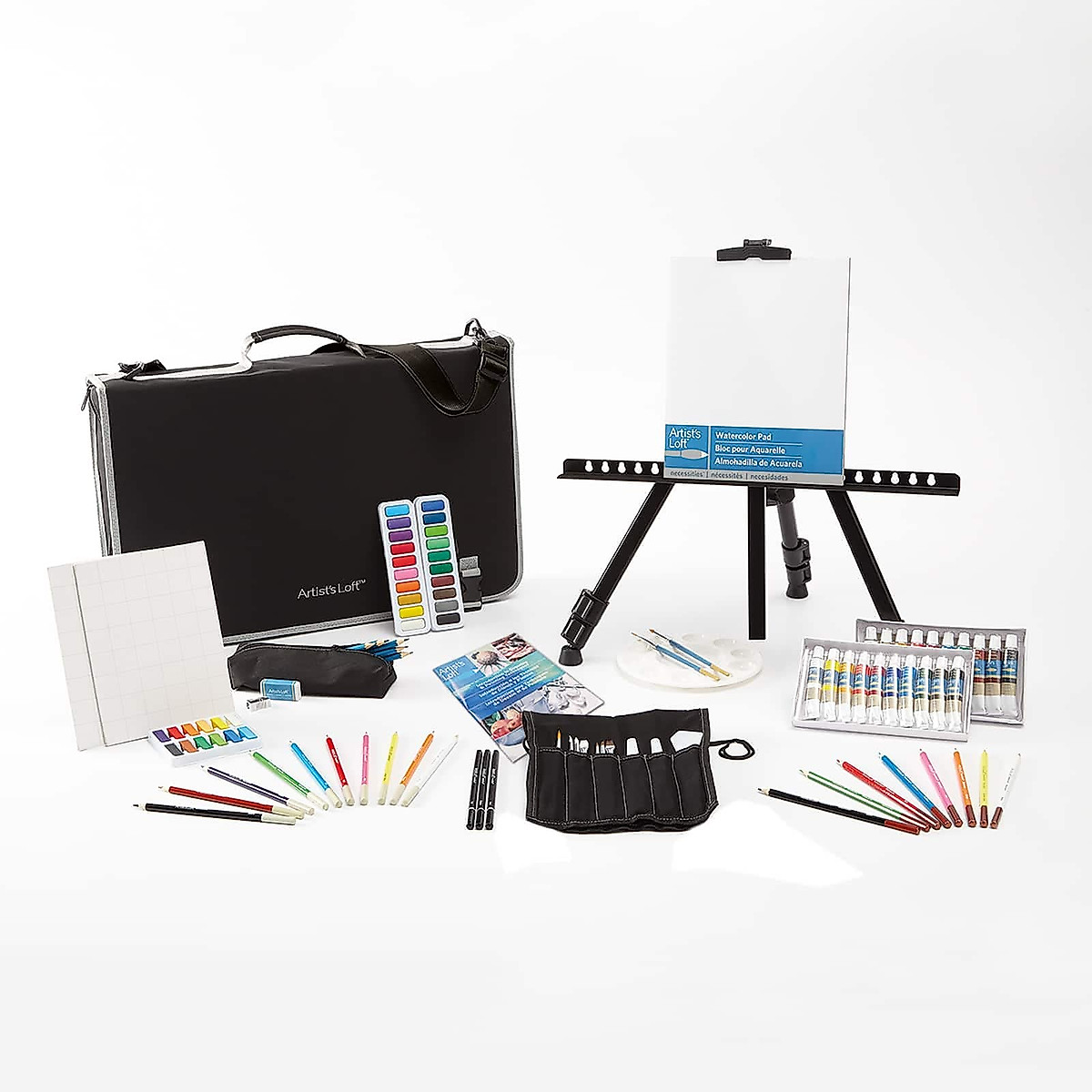 MICHAELS 101 Piece Deluxe Easel Art Set by Artist's Loft™ Necessities™
