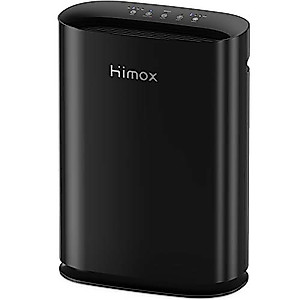 HIMOX HEPA 14 Air Purifierfor Allergies Large Room Pets 5 in 1 Medical Grade HEPA Filter up to 2000ft² Remove 99.99% of Dust Mold Pollen Smoke Odor Automatic Air Quality Sensors (H05)