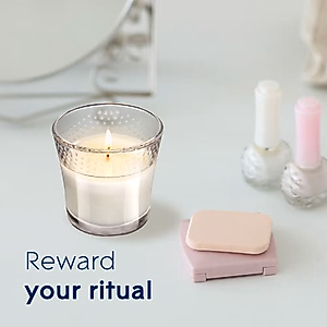 Glade Candle Jar, Air Freshener, Sheer Vanilla Embrace, 3.4 Oz