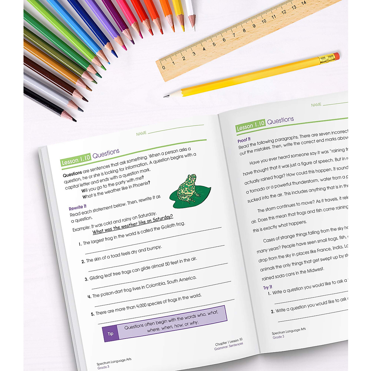 Spectrum Language Arts, Grade 3