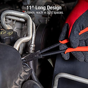 Sunex 3613V 7Pc Long Reach Pliers Set,Red