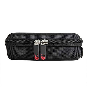 Hermitshell Hard Travel Case for Wahl Professional 8061-100 8164 5-Star Series Rechargeable Shaver Shaper (Black+Maroon)