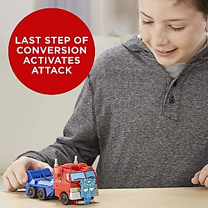 Transformers E3639 Cyberverse Action Attackers: Ultra Class Optimus Prime Action Figure Toy
