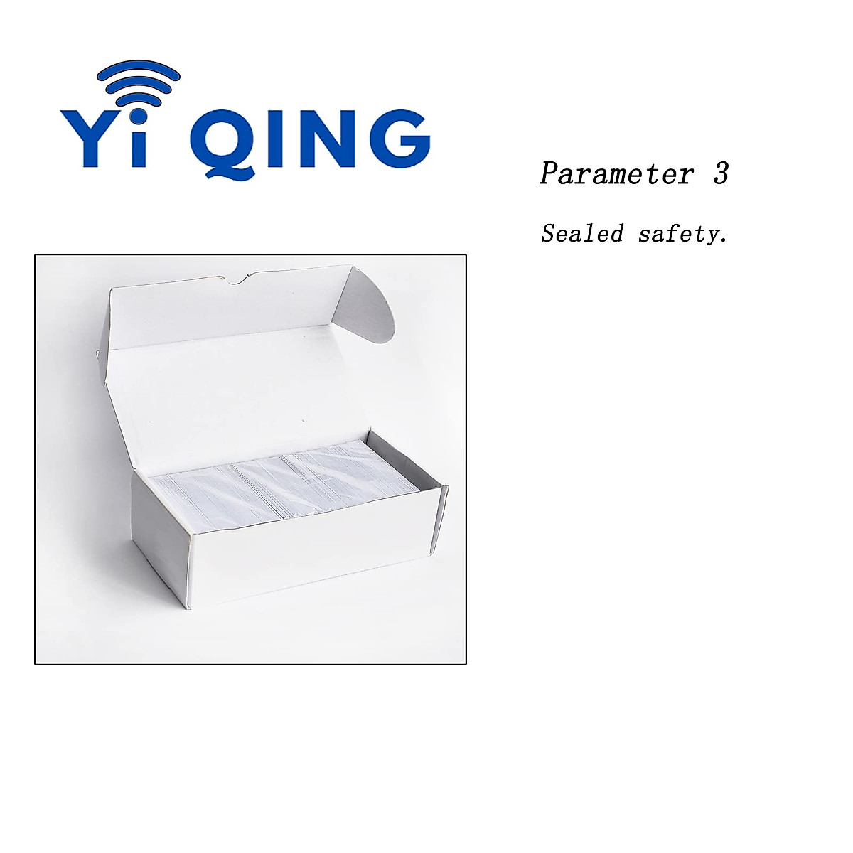 40pcs RFID 125KHz Proximity ID Card Compatible with EM4100 TK4100 (0.8mm) with UID Series Number for Access Control System,Key Card,Membership Card