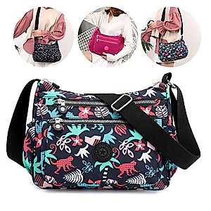 WENJHEN Women Shoulder Bag Ladies Crossbody Purse Roomy Multiple Pockets Handbag