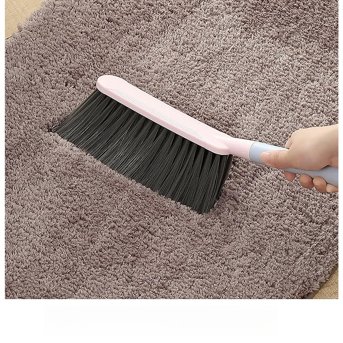 3 Pack 15" Hand Broom Brush,Soft Bristle Bed Cleaning Brush, Sofa Counter Brush, Crumb Debris Sweeping Brush,Dusting Brush,Comfort for Car Bed Couch Desk Sofa,Small Particles Hair Remover (A)