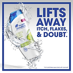 Head & Shoulders Head and Shoulders Green Apple Daily-use Anti-dandruff Shampoo, 23.7 Fl Oz Twin Pack, 23.7 Fluid Ounce